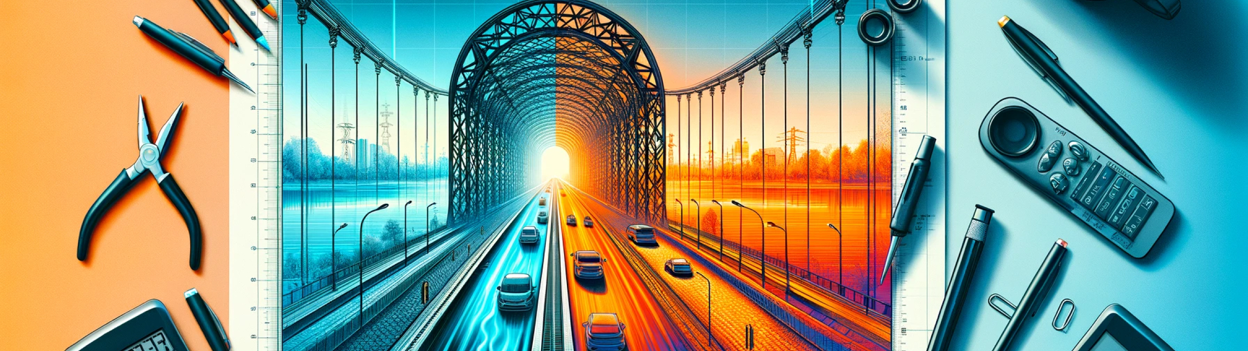 Non-linear Temperature Gradient Part 3. Effects on Beams